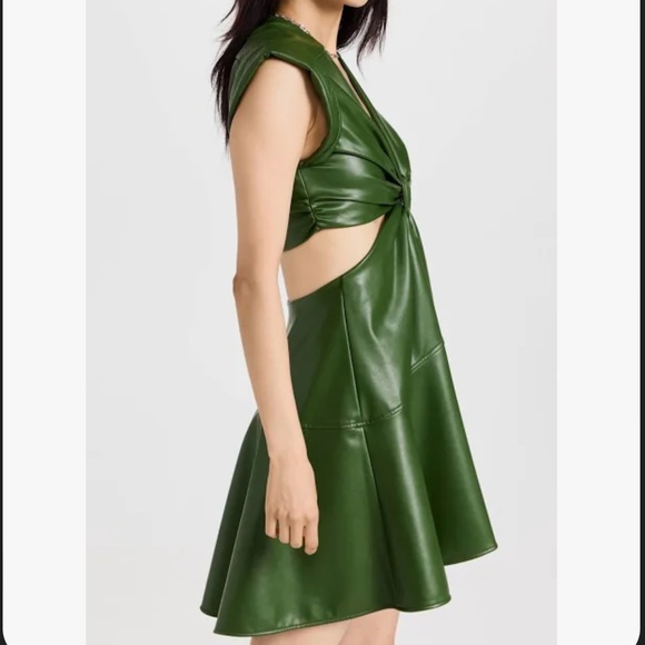 A.L.C. | Dresses | Nwt Alc Lexi Vegan Leather Cutout Mini Dress | Poshmark